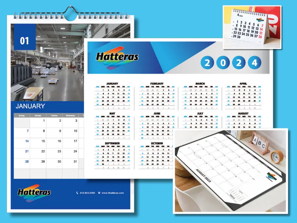 Boost your Visibility With Branded Calendars